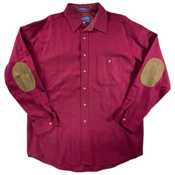 Pendleton | Shirts | Pendleton Mens Elbow Patch Trail Shirt 0 Wool ...